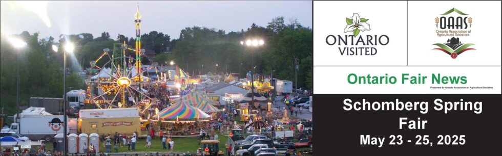 Ontario Fair News present Ontario Spring Fairs - May - June 2025